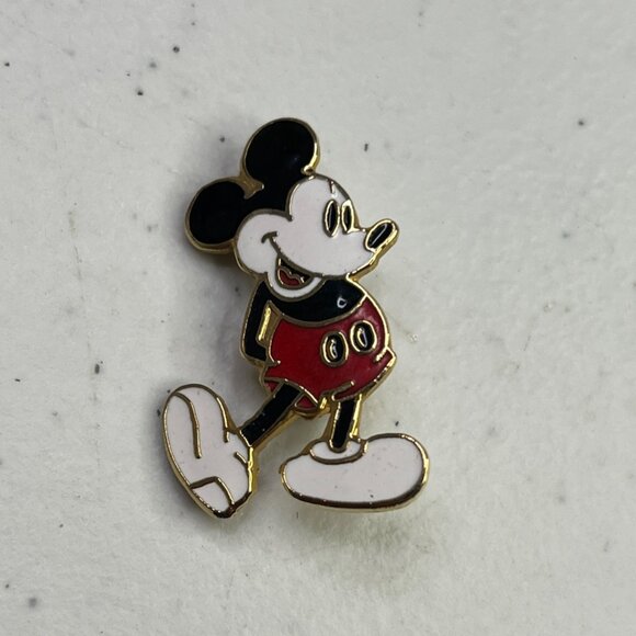 Disney | Jewelry | Vintage Walt Disney Productions Mickey Mouse Enamel ...